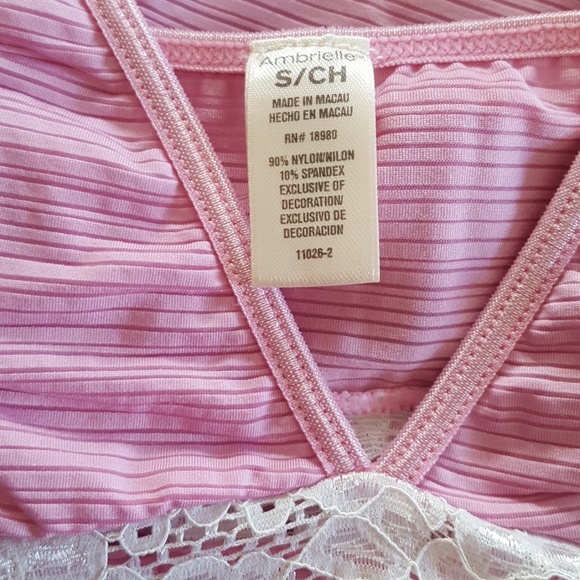 Ambrielle | Tops | Small Pink Cami Ambrielle | Poshmark